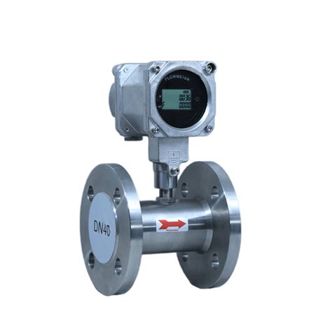4 2oma Explosion Proof Type Liquid Turbine Flowmeter Water Liquid
