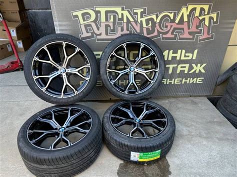 Колеса R21 5x120 BMW X5, X6, 21", 4 шт, 315/275 мм, 35/40 %, радиальный ...