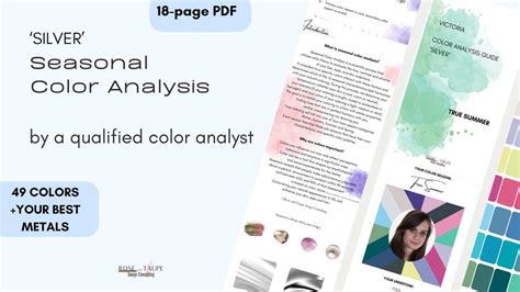 Seasonal Color Analysis Online Virtual Color Analysis Personalized