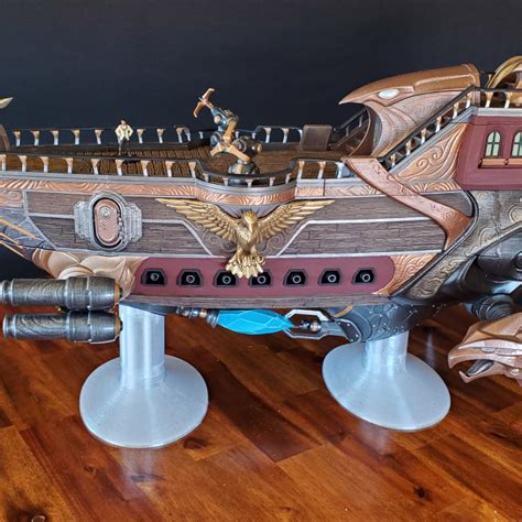 3d Print Of Airship Zephyr Assault Frigate By Gavilanord
