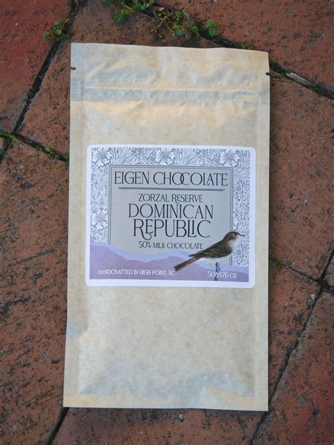 Zorzal Reserve Dominican Republic 50 Milk Chocolate — Eigen Chocolate