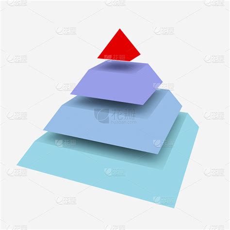抽象的金字塔