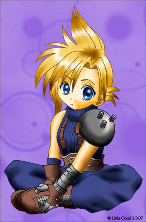 Chibi Cloud By Sephyslittlecloud On Deviantart
