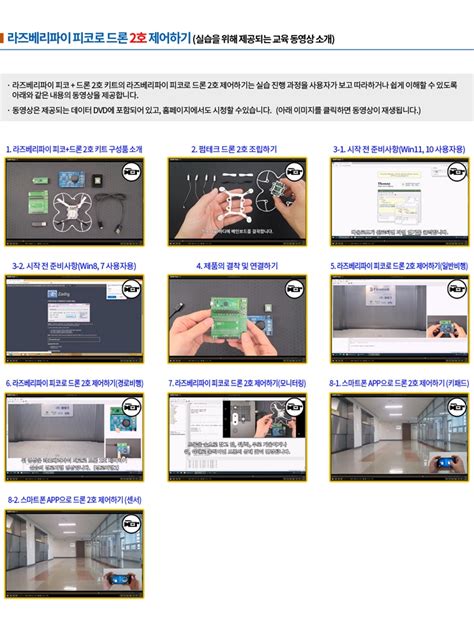 라즈베리파이 피코 드론 2호 키트 디바이스마트