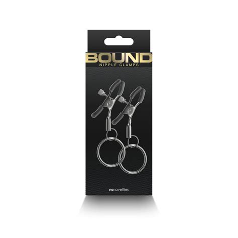 Bound C2 Nipple Clamps Gunmetal