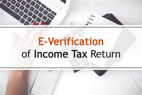 Itr E Verification After Filing Itr Do E Verification Know Its Easy