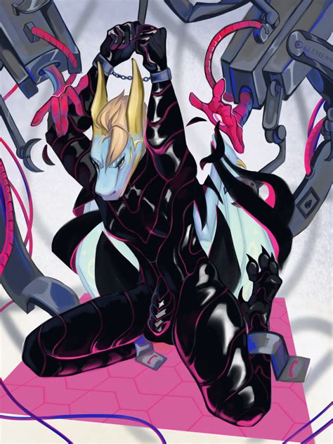 Rule 34 Anthro Bondage Bondage Bound Cuff Restraint Dragon Feral