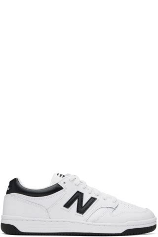 White Black 480 Sneakers By New Balance On Sale