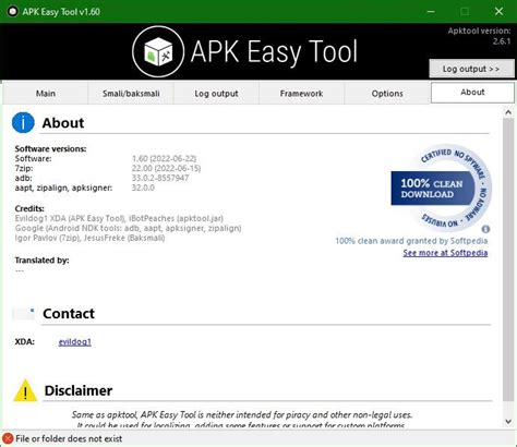 Apk Easy Tool 160 скачать бесплатно