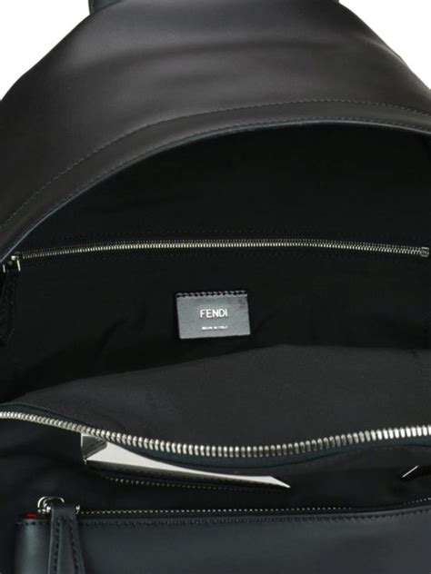 Backpacks Fendi Bag Bugs Nylon And Leather Backpack 7vz012a2ftf0gxn