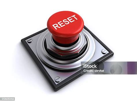 Tombol Reset Foto Stok Unduh Gambar Sekarang Resetting Tombol