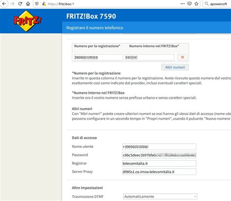Configurare Voip Su Fritzbox 7590 Con Tim