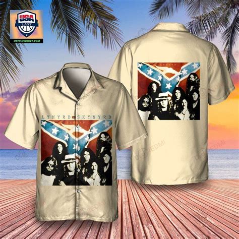 Unique Lynyrd Skynyrd Legend 1987 Album Hawaiian Shirt Usalast