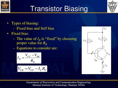 Transistor Biasing Slides At Marcus Lewis Blog