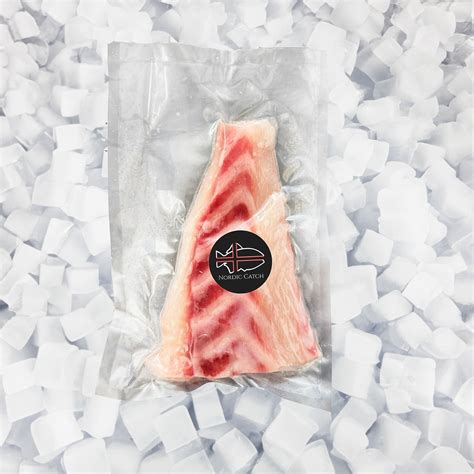 Wild Grouper Fillet Portions Skinless Sushi Grade Seafood Nordic Catch