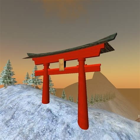 Second Life Marketplace Japanese Torii Gate