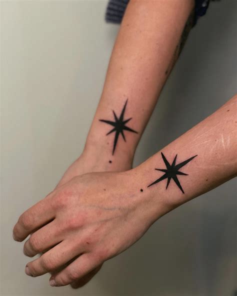 Typical Star Tattoos Origami Stars In Chrome Paper 🌟 Nyc