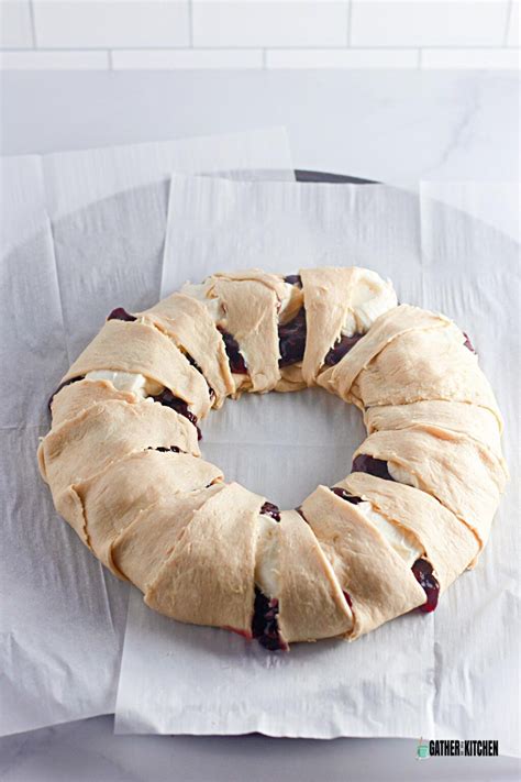 Raspberry Crescent Ring