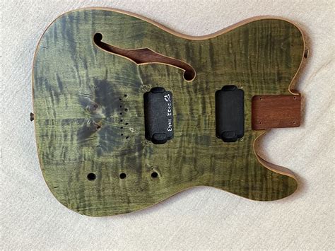 Telecaster Body Thinline Flame Maple Top Mahogany Body Reverb