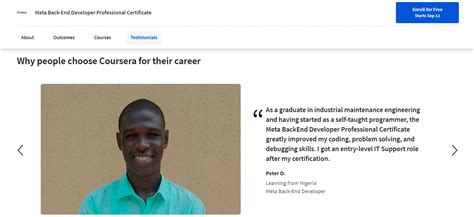 Review Of Coursera S Meta Back End Developer Professional Certificate