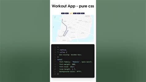Workout App Pure Css Youtube