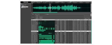 Tascam Audio File Manager Easy And Simple Audio File Browser With