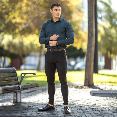 Mens Slim Chino Pants Stretch Slim Chinos For Men Kojo Fit Kojo Fit