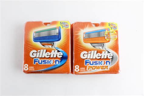 Gillette Fusion Shaving Razors 2 Pieces Property Room