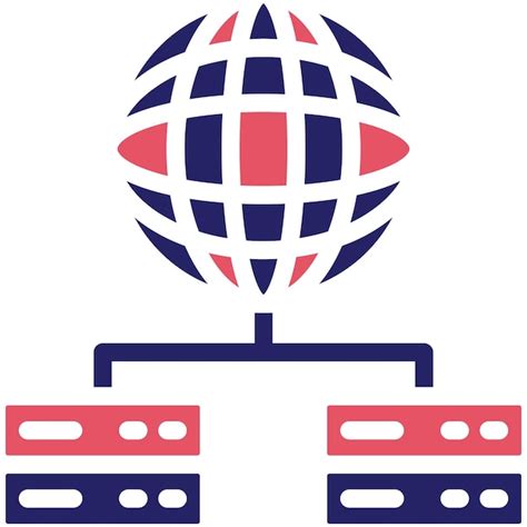 Premium Vector World Data Icon Vector Icon Illustration Of Networking