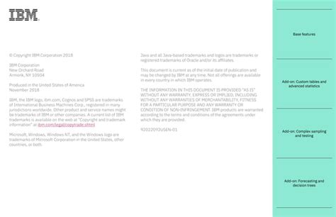 Ibm Spss Statistics Subscription 월 구독 제품 구성 Ppt