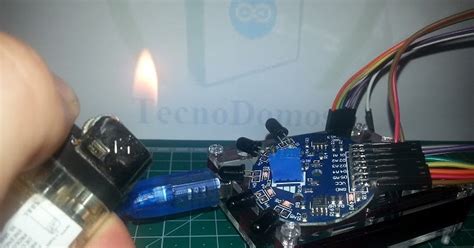 TecnoDomos Sensor De Chamas De 5 Canais Com Arduino