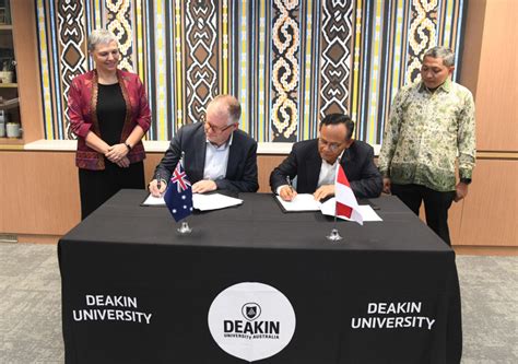 Universitas Deakin Australia Teken Kerja Sama Dengan Mitra Pendidikan