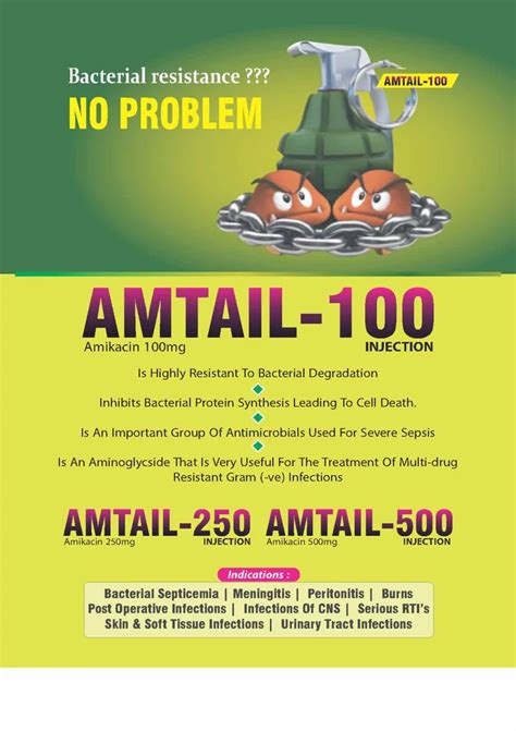 Amikacin 250 Injection At ₹ 6200piece Panchkula Id 2856521342362