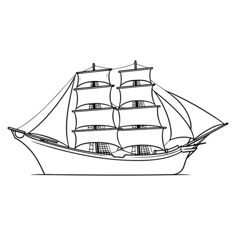 Premium Vector Ship Vector Design