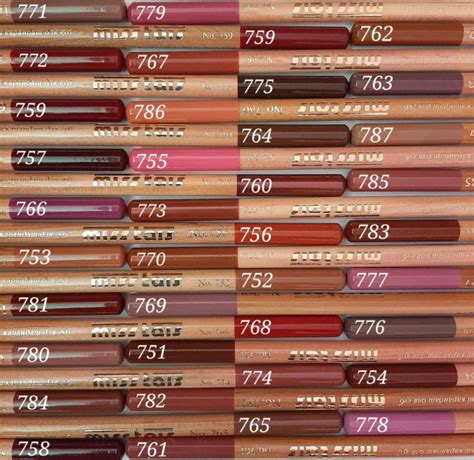 Miss Tais Мисс Таис карандаш для губ Где купить отзывы палитра свотчи оттенки цена