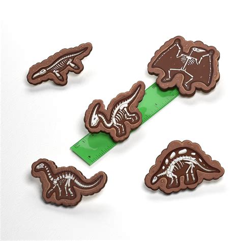 ᐉ Набір значків Lex Altern Останки динозаврів палеонтологія з дерева 5 шт • Краща ціна в Києві