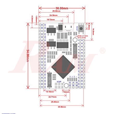 Arduino Mega2560 Pro Mini Embed Ch340g Ram Electronics Website