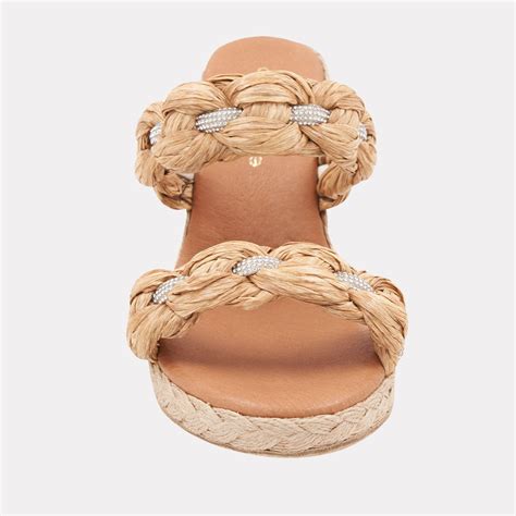 Nolita Crystal Espadrille Wedge Andre Assous