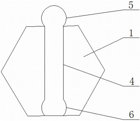 一种墙体外壁用的六边形砖的制作方法