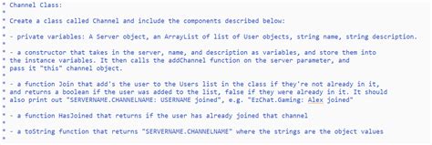 solved server class create a class called server and
