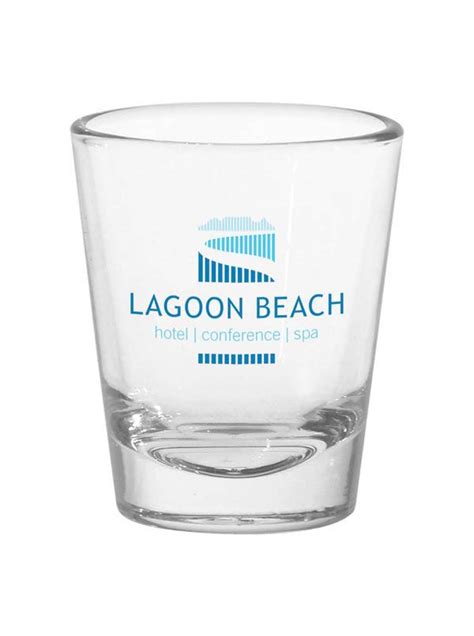 175 Oz Tapered Shot Glass Can Be Customized With A Personalized
