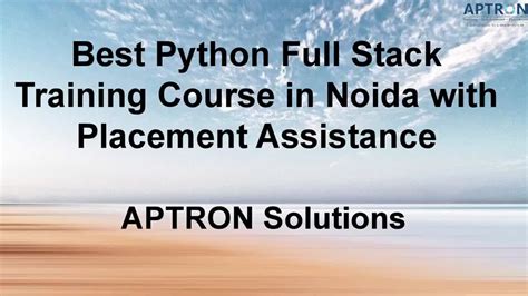 Pythontraining Fullstackdevelopment Noida Techeducation Ashish Kumar