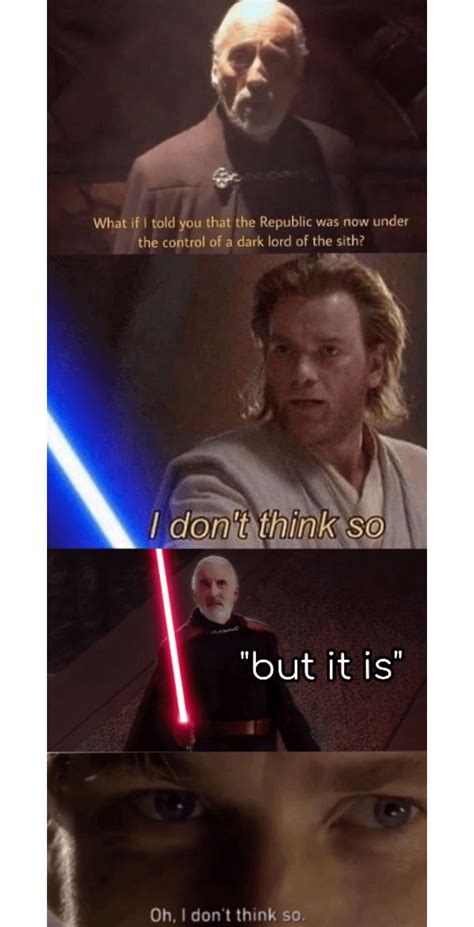It Was Obviously Jar Jar He Spoke Of R Prequelmemes