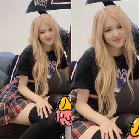 Rosé Park Chaeyoung Blackpink Lq Hq Icon Selfie Selca Instagram