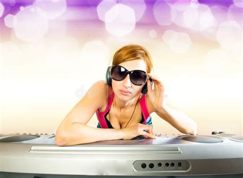 Beautiful Sexual Woman Stock Photo Image Of Motion Glamour