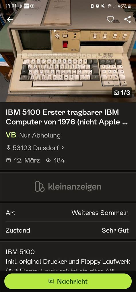 Someone Actually Sell An Ibm 5100 R Steinsgate