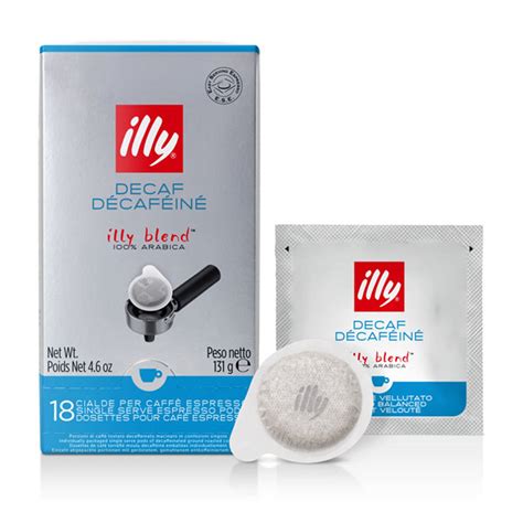Illy Espresso Pads Entkoffeiniert 18 Single Servings Con