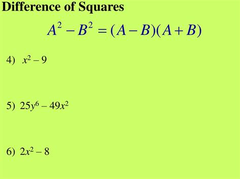 PPT Section 8c Factorization Of Quadratic Expressions PowerPoint Presentation ID 4492920