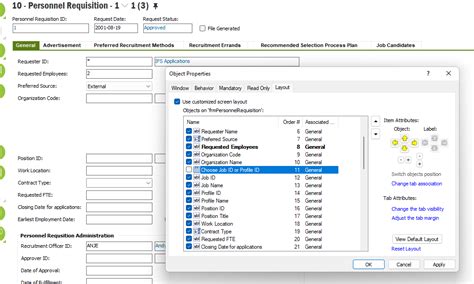 Possibility Of Hiding Some Fields In Personnel Requisition Ifs Community