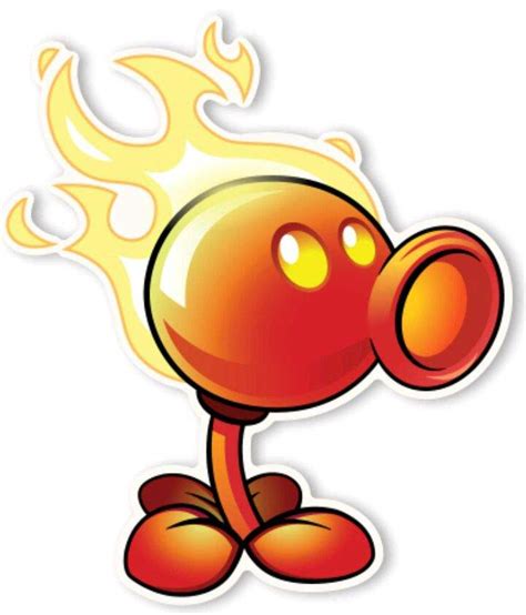 Dibujos De Lanzaguisantes De Fuego De Plants Vs Zombi Vrogue Co